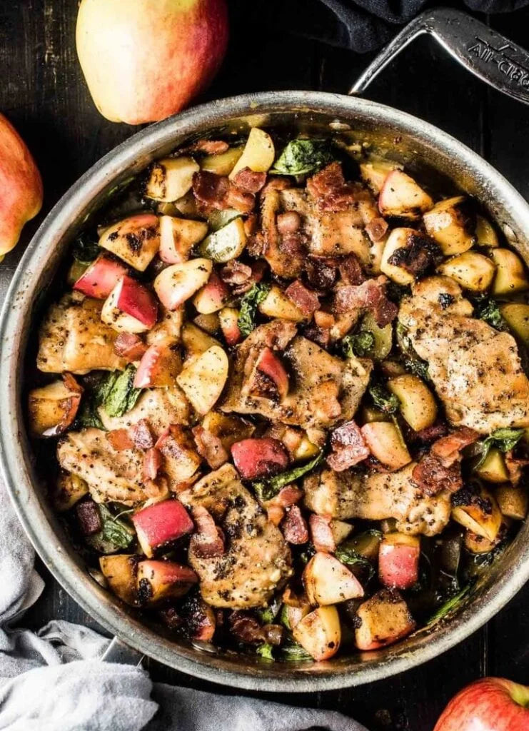 Roasted Apple Chicken – Champlain Orchards