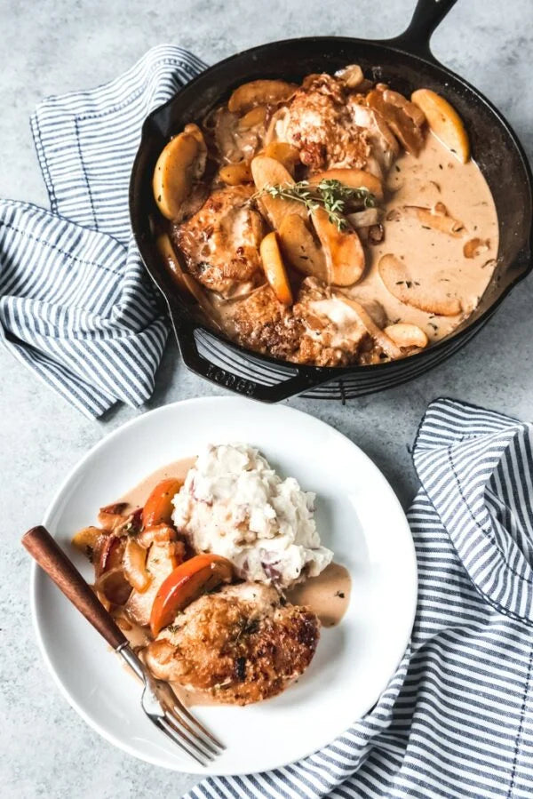 Creamy Apple Cider Chicken Skillet – Champlain Orchards