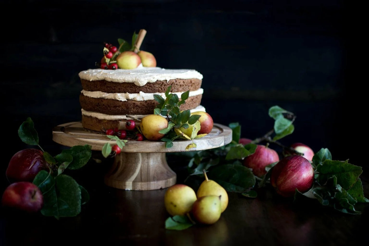 Harvest Cake with Maple Frosting – Champlain Orchards