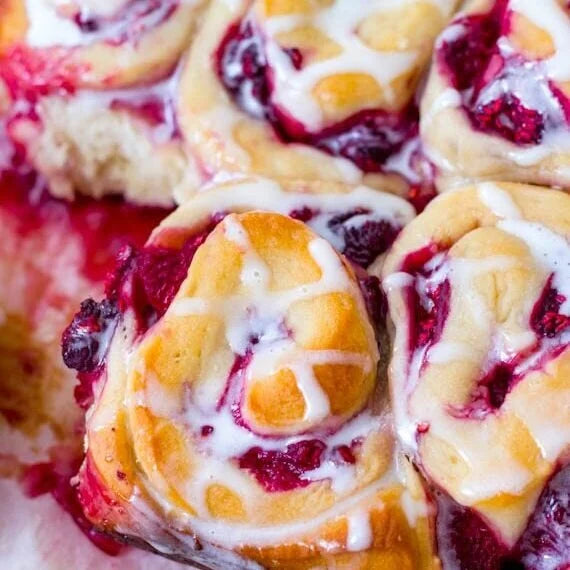 Raspberry Swirl Sweet Rolls – Champlain Orchards